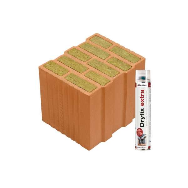 Porotherm Rapid + Dryfix 30 Alfa tégla